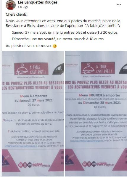 Restaurant Les Banquettes Rouges à Blois | Onvaauresto, trouvez le ...